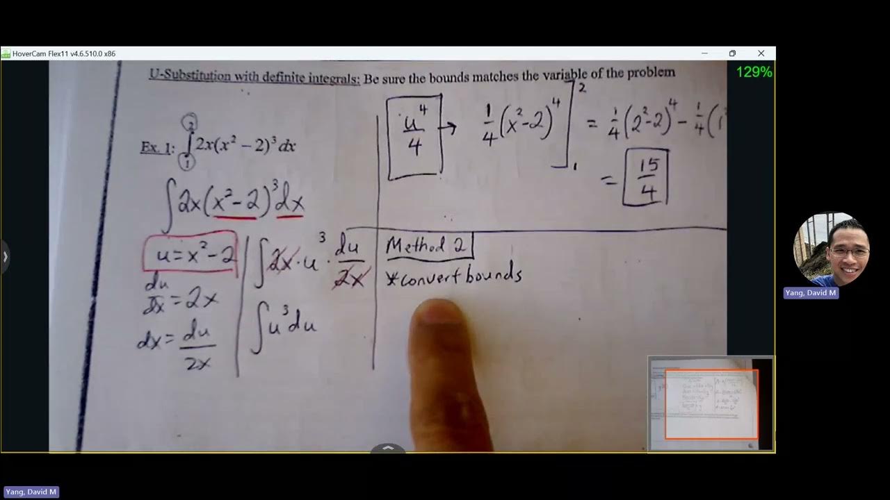 BC Calc 6.5b Definite Integrals, Even& Odd Functions, Natural Log, e^x ...