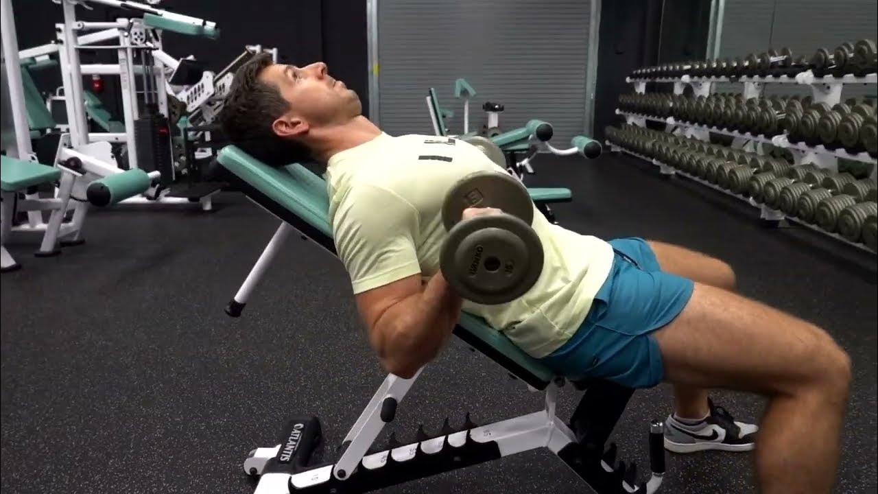 Curl - 35° Incline - DB - Pronated - YouTube
