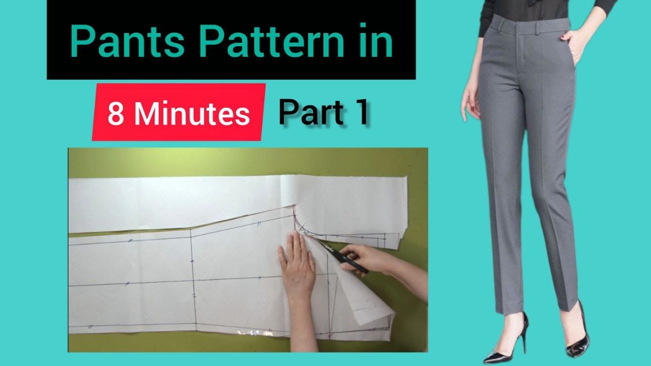 Straight-Leg Pants Pattern Drafting Tutorial | Part 1 | Custom ...