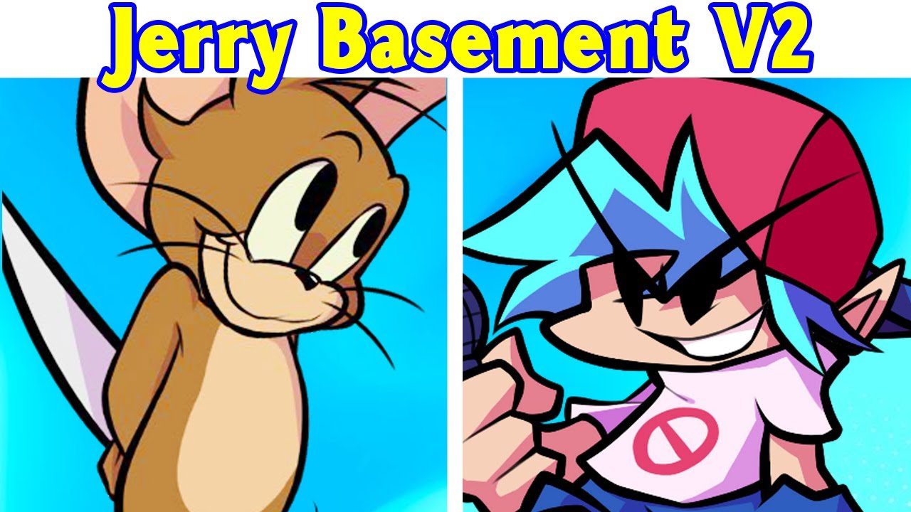 FNF - Jerry Basement Show V2 [Fixed] (Friday Night Funkin' Mod/Hard/Tom ...