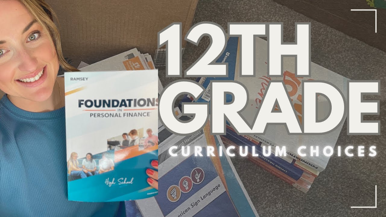 12TH GRADE HOMESCHOOL CURRICULUM CHOICES||2024-2025 - YouTube