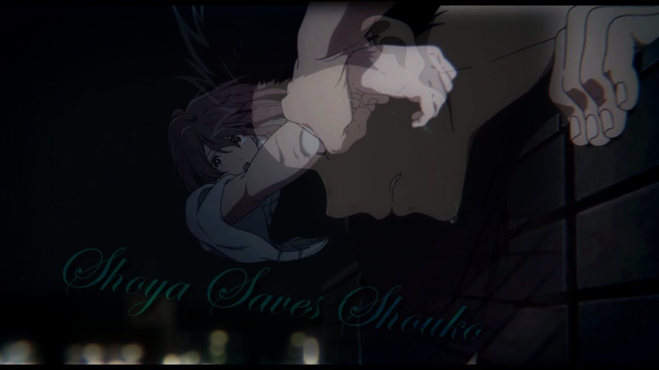 A Silent Voice - Shoya Saves Shouko - YouTube