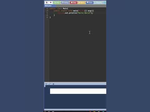 Java First Program - Hello World - Youtube