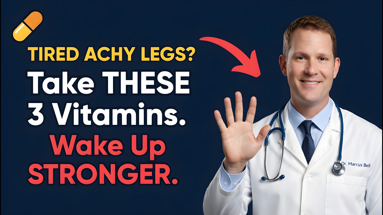 3 Vitamins to Take at Night for Stronger, Less Achy Legs by Morning (Dr ...