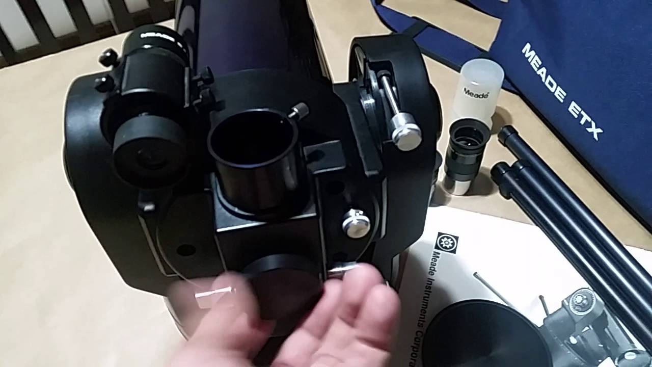 Meade Etx 90mm - YouTube