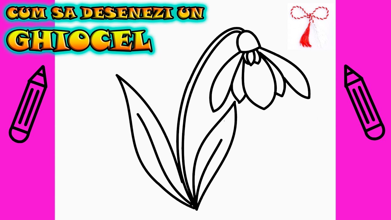 MARTISOR | Cum Sa Desenezi UN GHIOCEL | Deseneaza Singur | Invata Usor ...