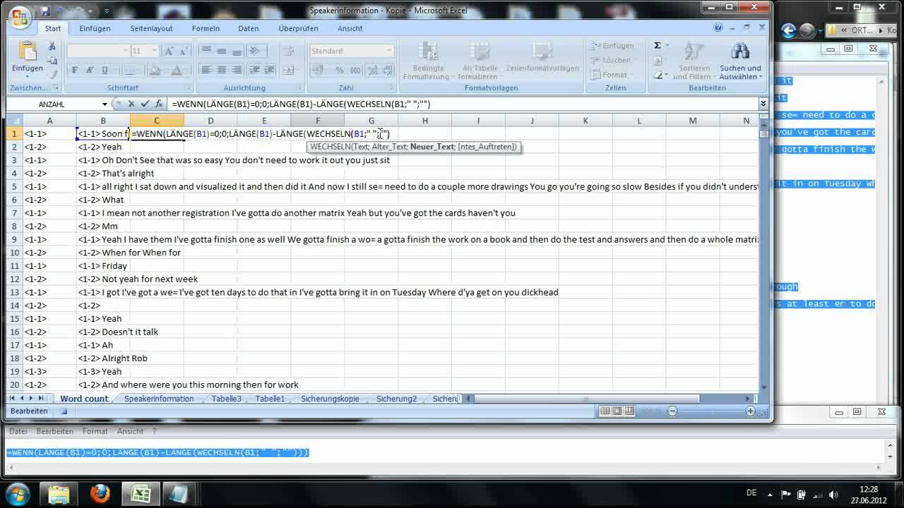 Corpus Linguistics Tutorial Using A Macro To Count Words Youtube