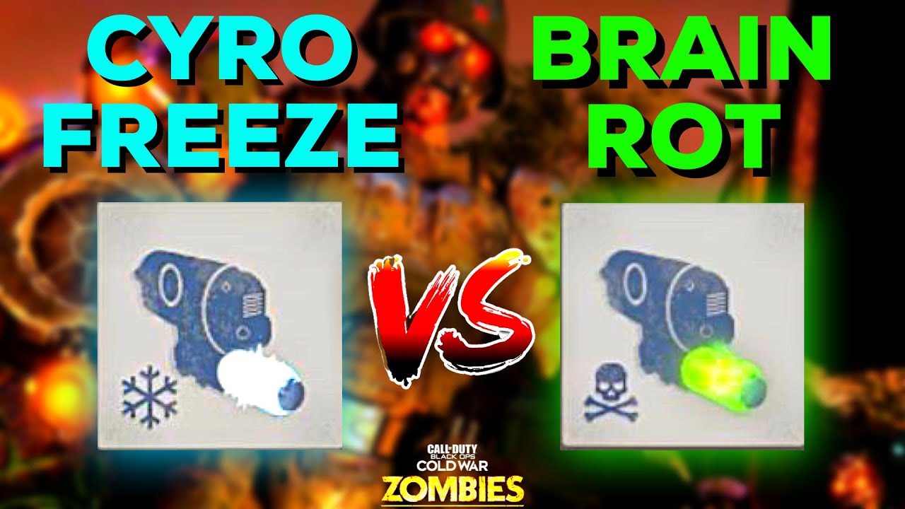 Cryofreeze Vs Brain Rot, which one is better. (Cold War Zombies) - YouTube