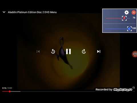 aladdin disc 2 dvd menu 2004 - YouTube