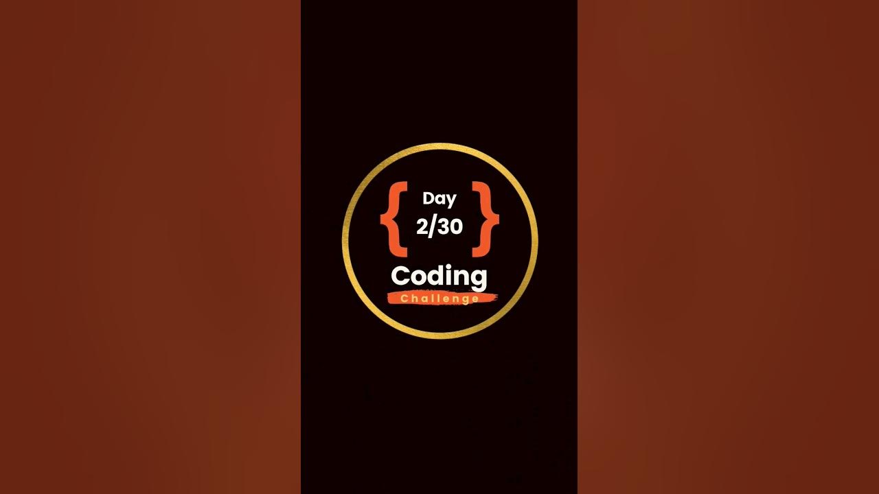 day2 /30 days💪💻 #codingchallenge #technology #programming #placement #freshers #array #leetcode ...