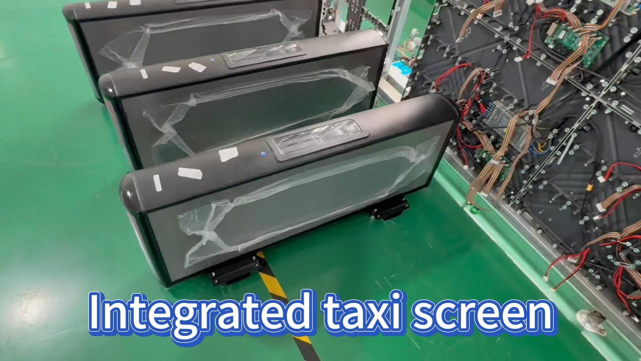 Integrated taxi screen - YouTube