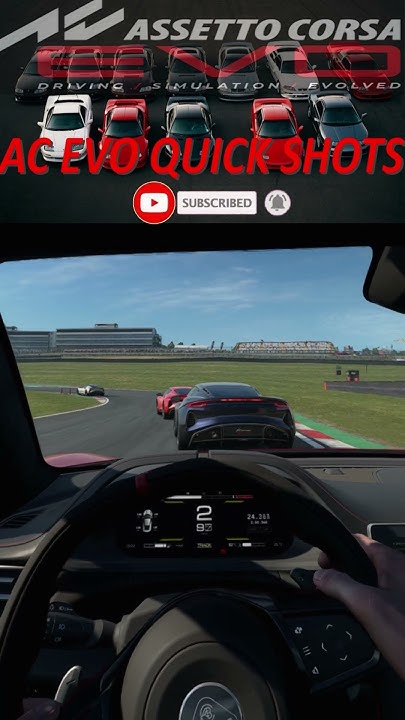 Assetto Corsa Evo Behind the wheel pov - YouTube