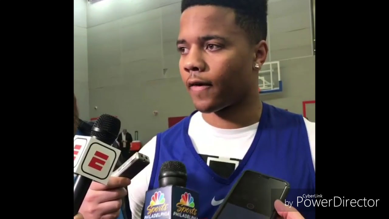 Markelle Fultz "INTERVIEW ON COMEBACKING AT THE COURT"!! - YouTube