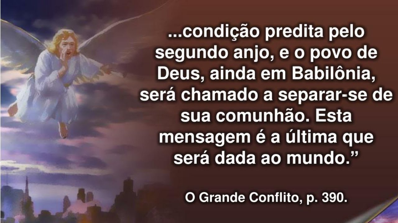 Condição Predita pelo Segundo Anjo - YouTube