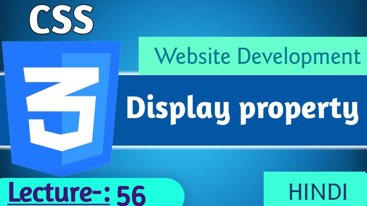 #56- Web Development | CSS | Display Property | display:block, display:inline,display:inline ...
