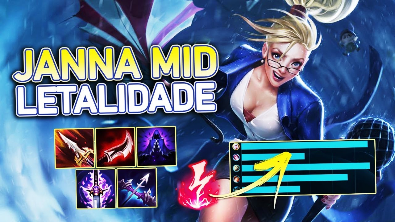 JANNA MID FULL LETALIDADE | SE EU SOUBESSE QUE FICARIA TÃO FORTE, JÁ ...