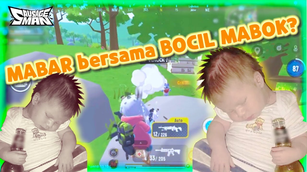 MABAR BERSAMA BOCIL MABOK Viewer@NipnipGaming | Sausage Man - YouTube