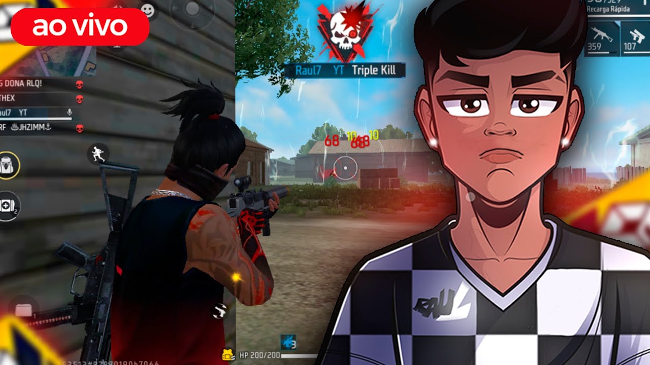 +18 RAUL7 ON💚TOP GLOBAL NA RESENHA - SALINHA 4X4💚HANDCAM💚PC FRACO💚FREE FIRE AO VIVO - YouTube