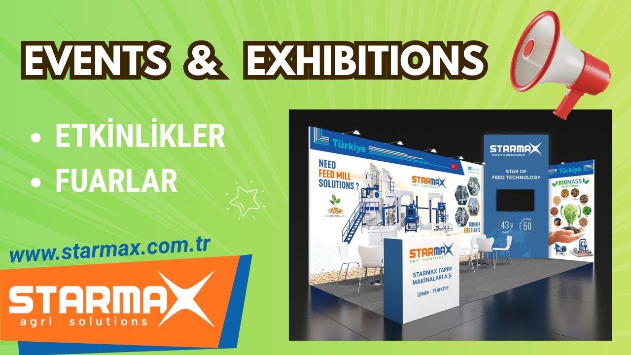 Starmax at Global Trade Shows | 2015-2025 Feed Mill, Biomass Process ...