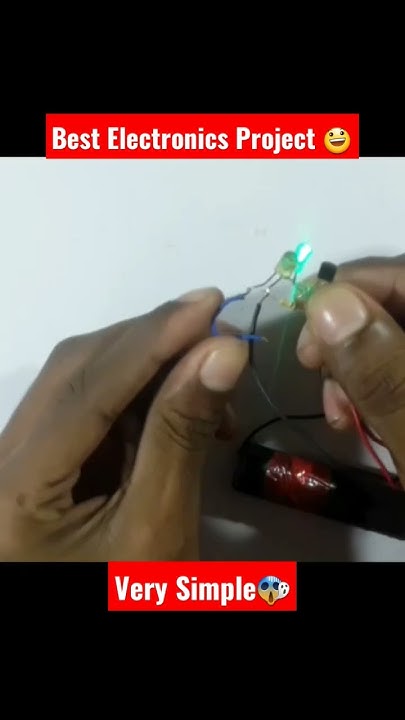 How To Make Wire Cut Detector Circuit With BC547 Transistor #shorts #simple #diyproject - YouTube