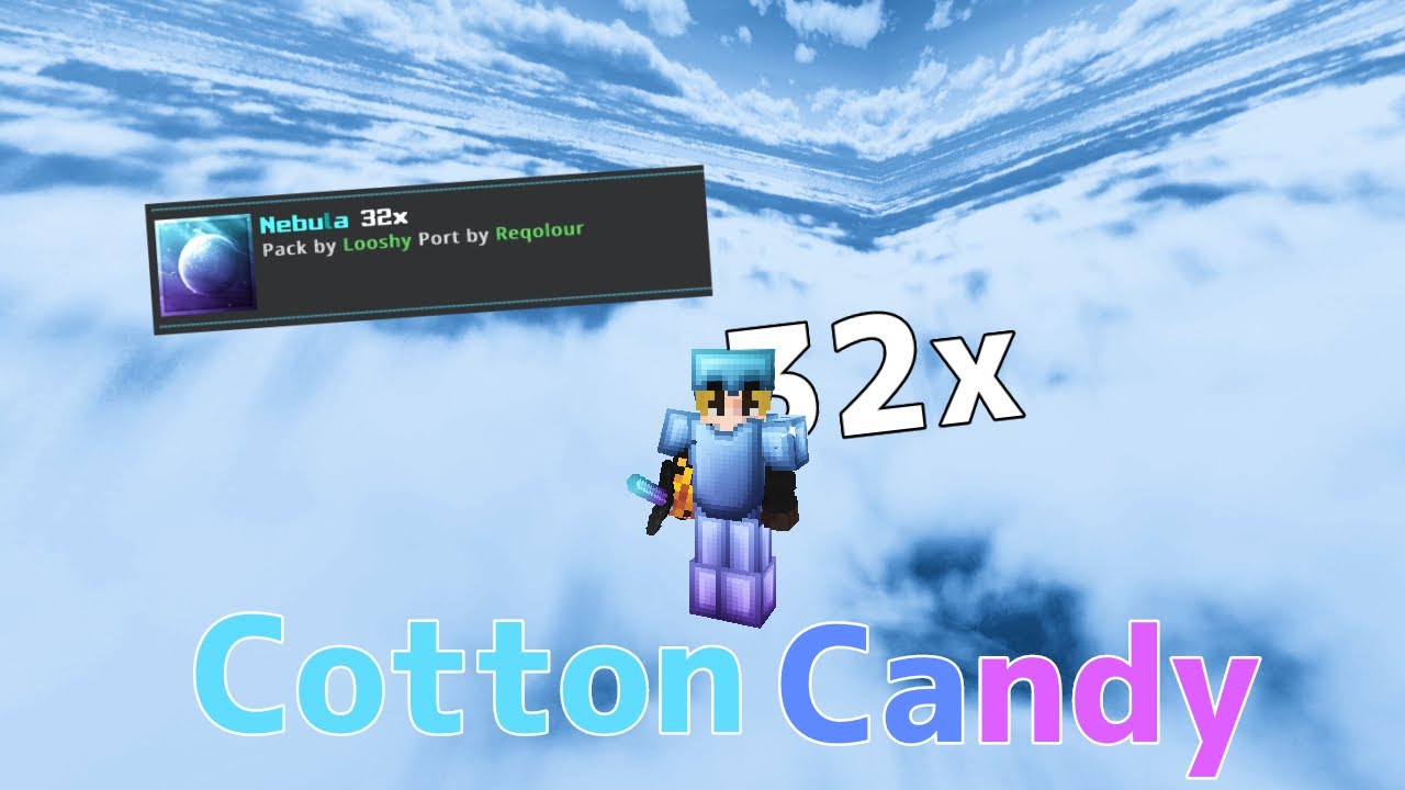 Cotton Candy Minecraft texture pack Hive (1.19) - YouTube