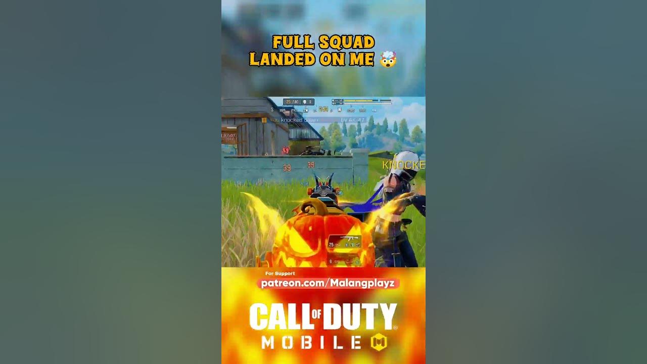 Full squad landed on me in cod mobile #callofdutymobile #codmobile #short #codmsolovssquad - YouTube