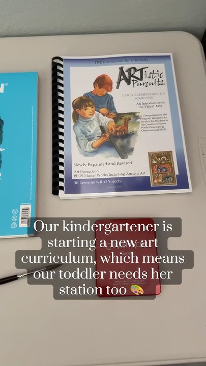 Kindergarten Art Curriculum Homeschool Art Activities Artistic Pursuits ...