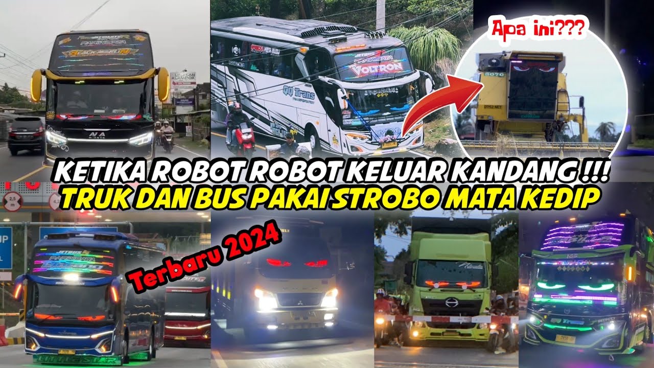 Ketika Robot² Jalanan Keluar Kandang‼️Inilah Kompilasi Truk Dan Bus ...