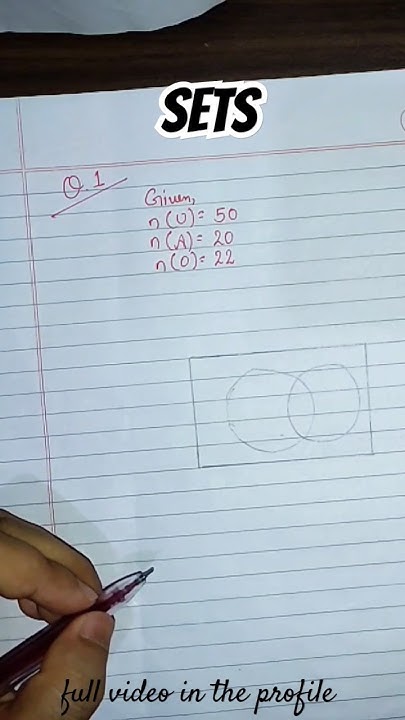 SEE 10Sets || Sets Class 8,9 and 10 - YouTube