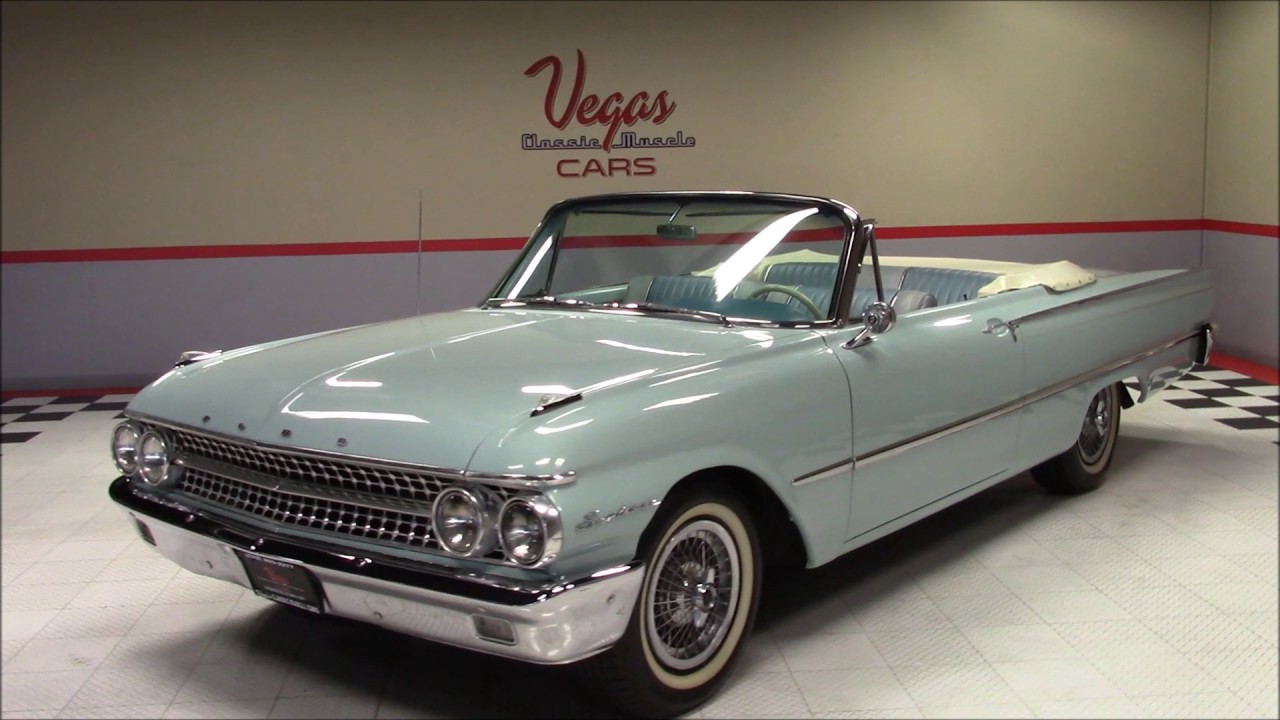 1961 Ford Sunliner Convertible - YouTube