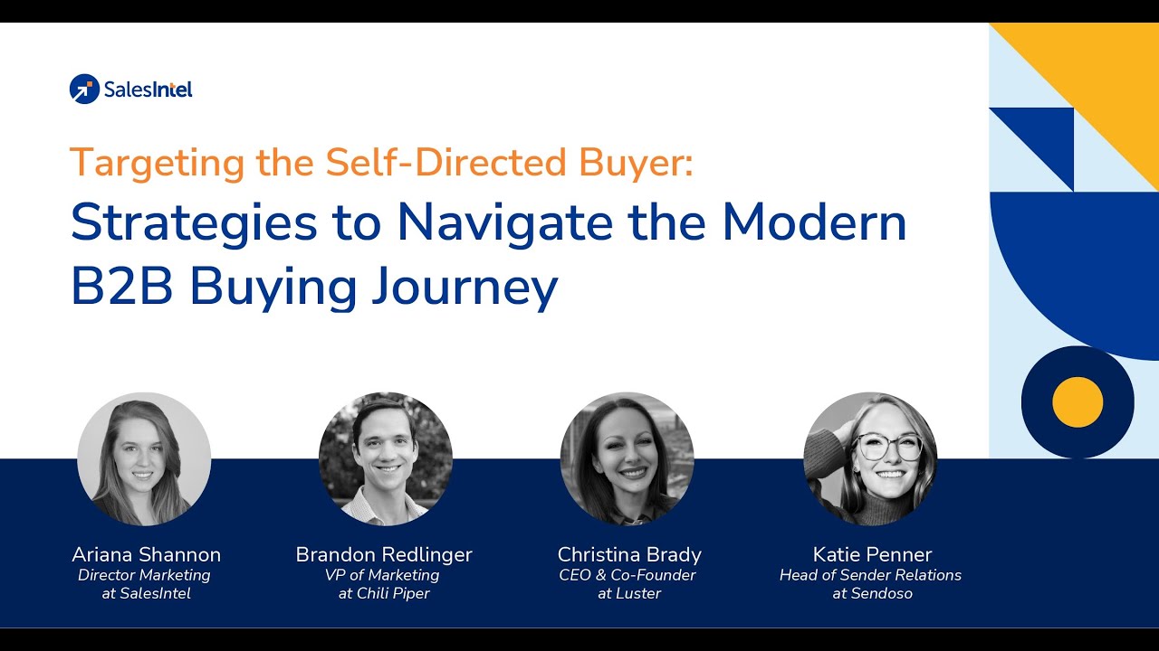 Strategies to Navigate the Modern B2B Buying Journey - Webinar with ...