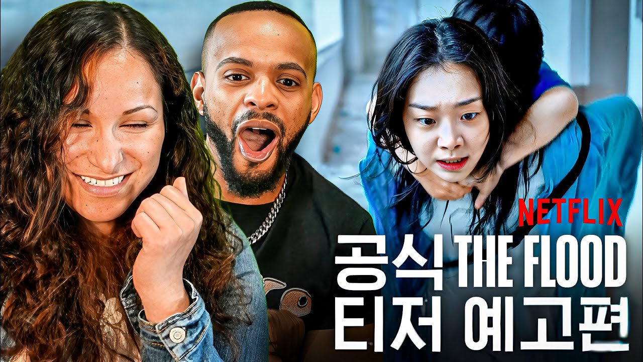 The Flood Kdrama Trailer Reaction 🌊 | Netflix Disaster Sci-Fi (Kim Da ...