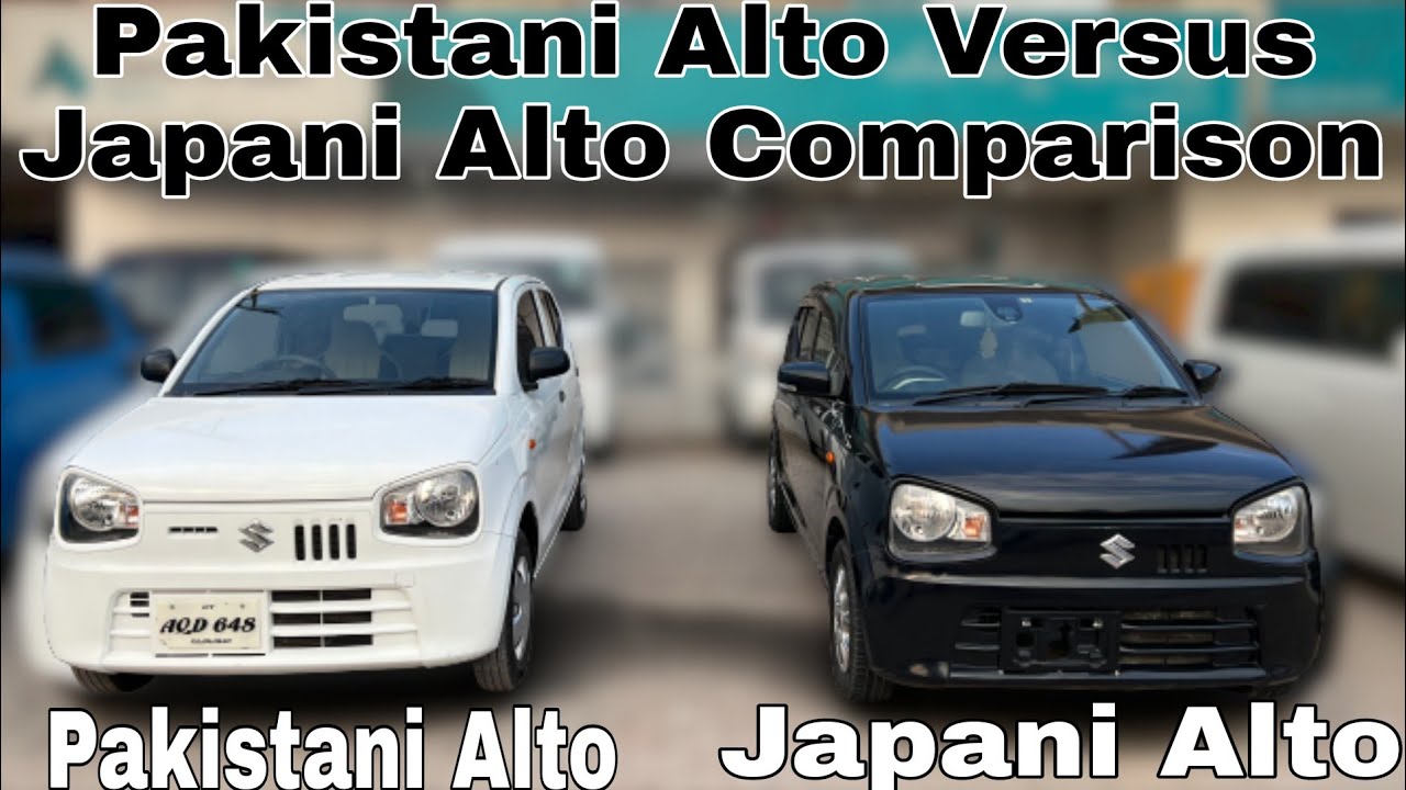 Pakistani Suzuki Alto Versus Japanese Suzuki Alto | Detail Review ...