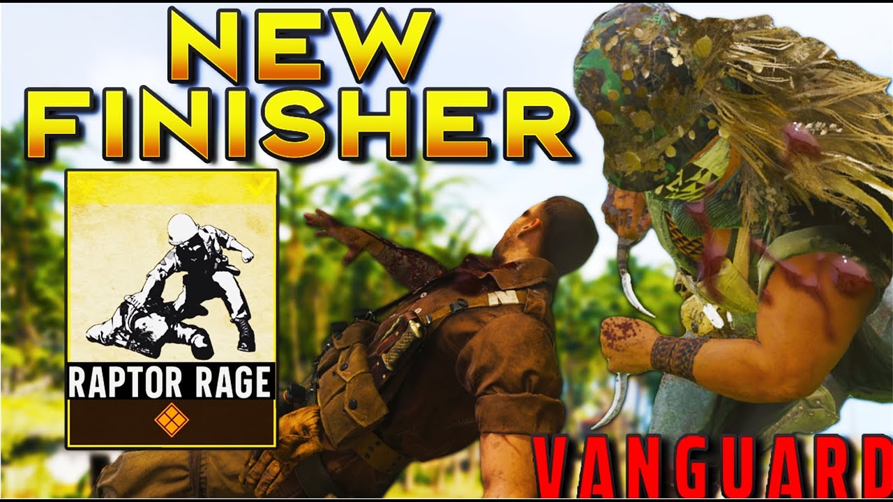NEW "RAPTOR RAGE" FINISHER MOVE SHOWCASE | RAPTOR RAGE VANGUARD ...