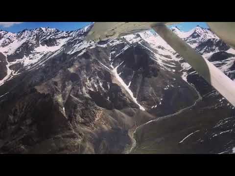 Through the mountains - flight to Khorog