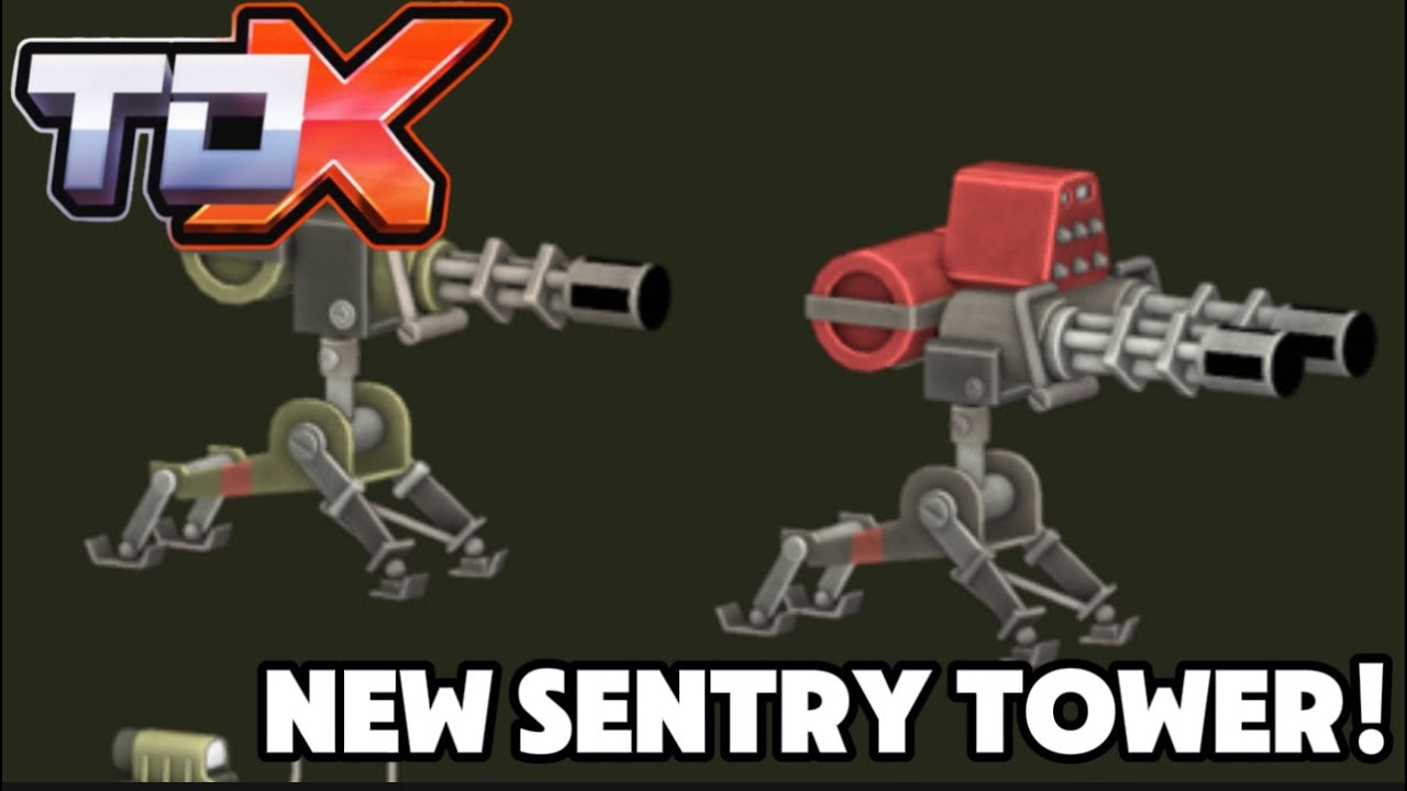 TDX NEW SENTRY TOWER LEAK!!! - YouTube