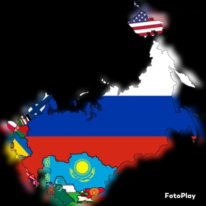 russian empire with modern borders - YouTube