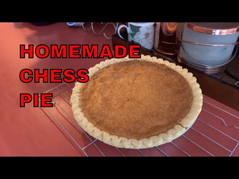How To Make The Best Chess Pie Ever