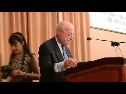 Intervento Presidente Istituto Diritto Umanitario - Fausto Pocar - YouTube