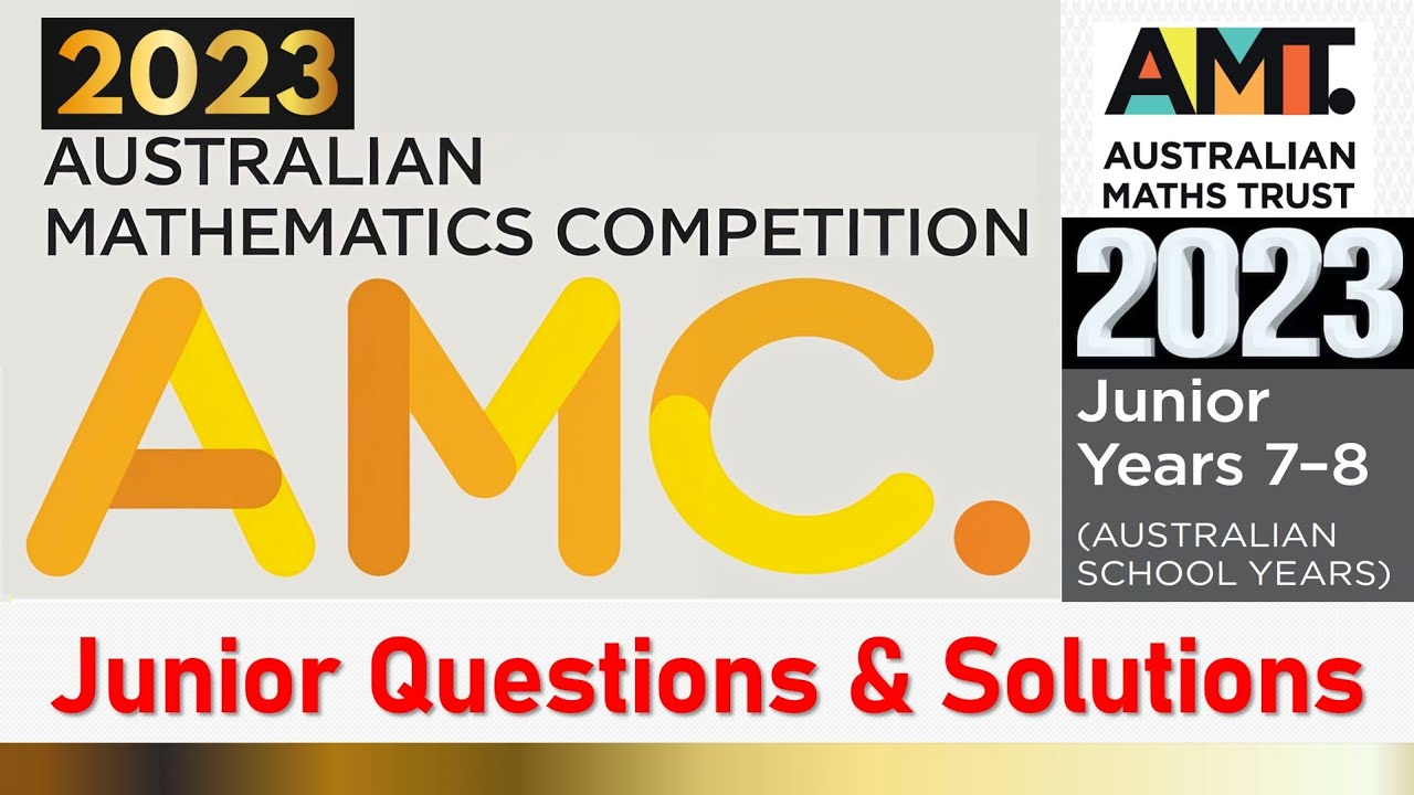 Australian Mathematics Competition Junior Questions Solutions AMC australian-mathematics-competition-junior-questions-solutions-amc