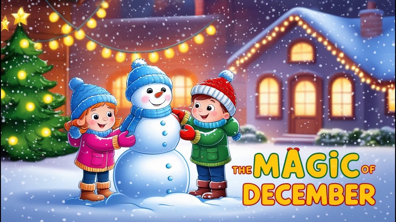 The Magic of December | Winter song for Kids | Wintertime is Here ...