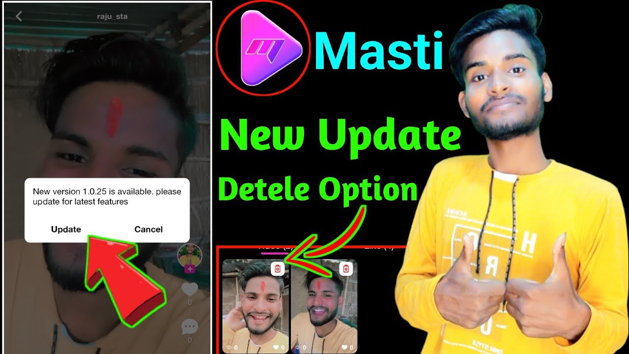 masti app new update | masti app update problem | masti app video ...
