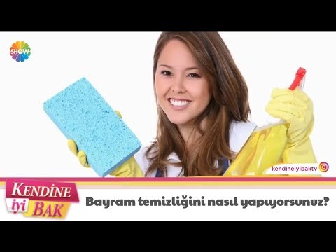 Bayram temizliğini nasıl yapıyorsunuz?