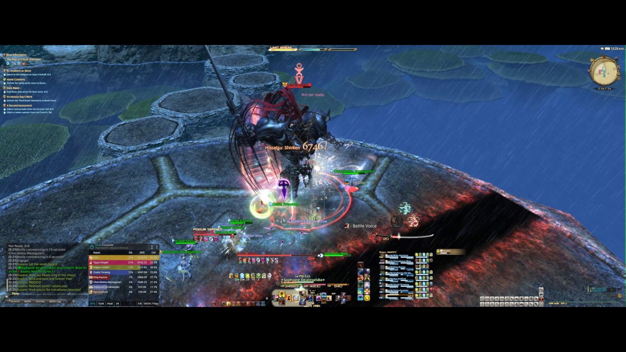 FFXIV 4.0 Susano Ex (Sam POV) 4150 dps - YouTube