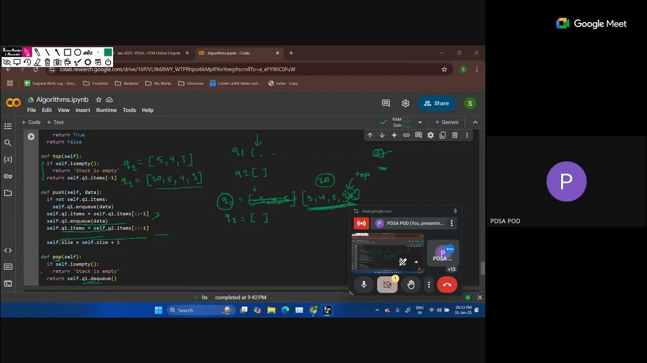 PDSA Week-3 Problem Solving Session(Coding) - YouTube