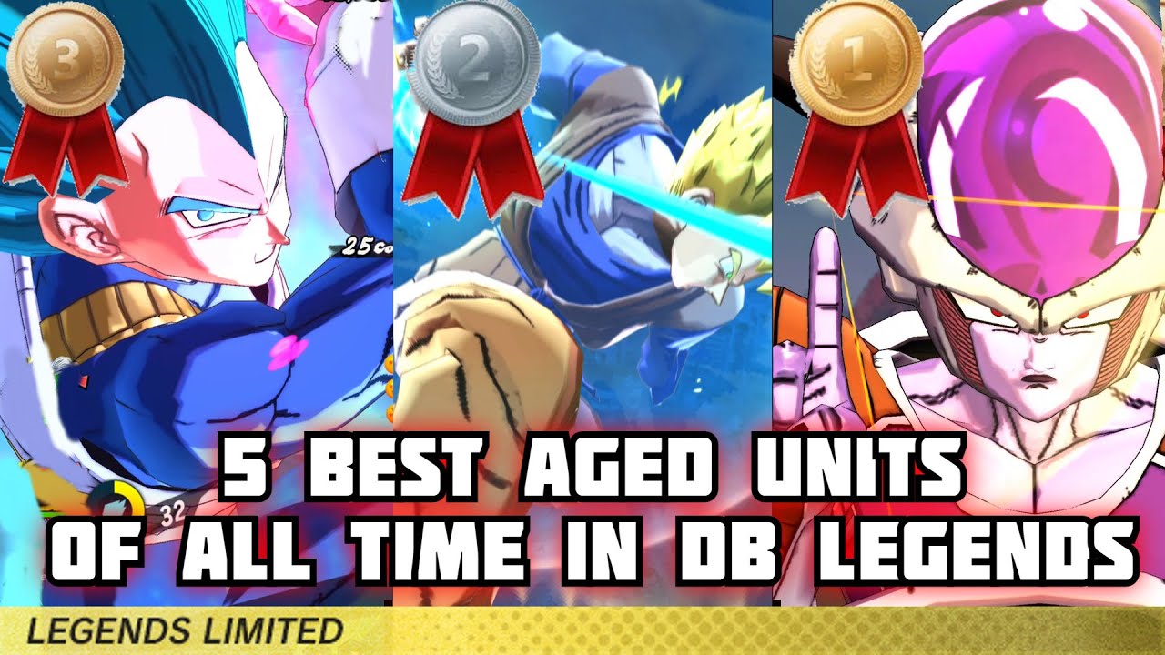 5 BEST AGED CHARACTERS OF ALL TIME IMO ( DRAGON BALL LEGENDS ) - YouTube