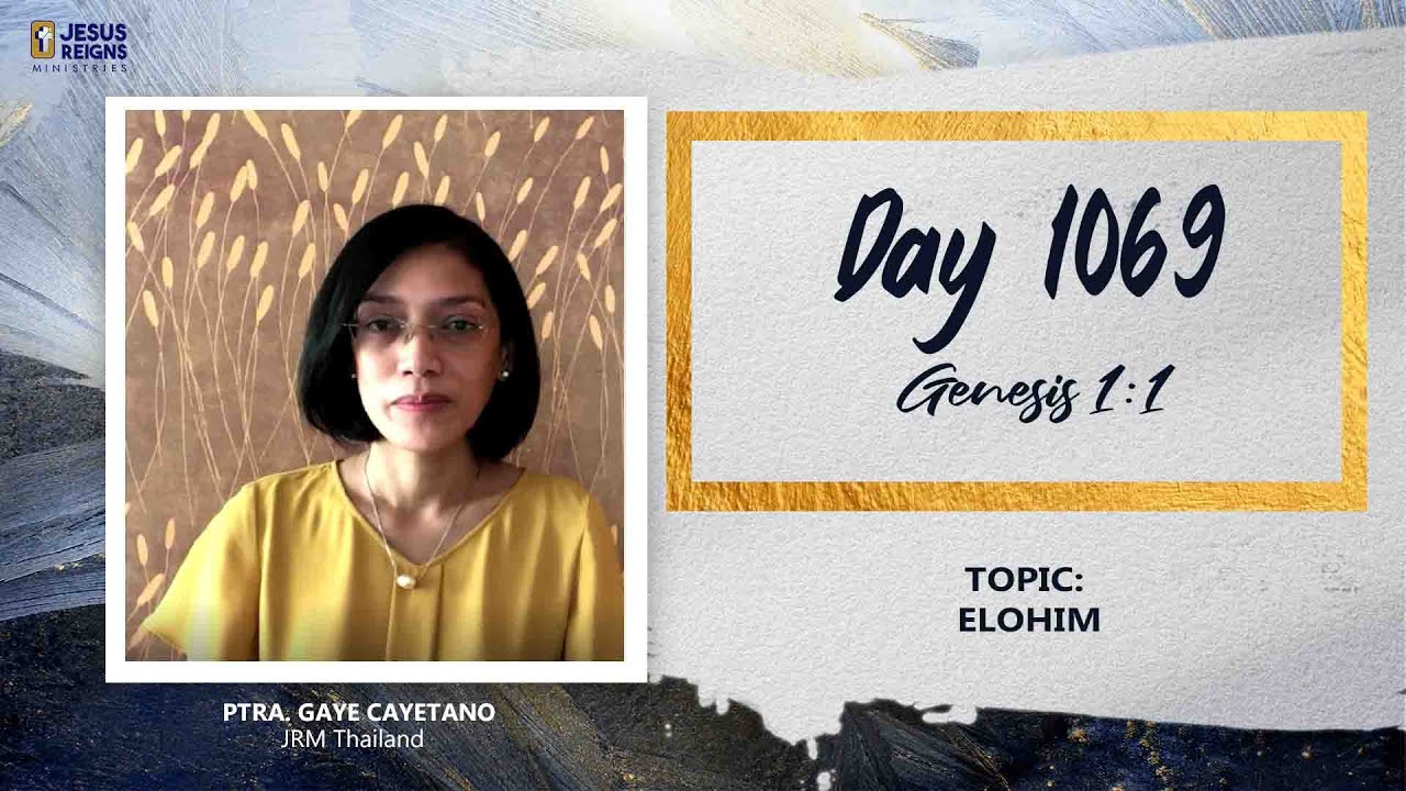 DAY 1069 of #JRMFamilyAltar - YouTube