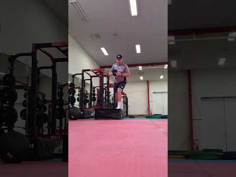 Lateral Box Hop W/plate rotation - YouTube