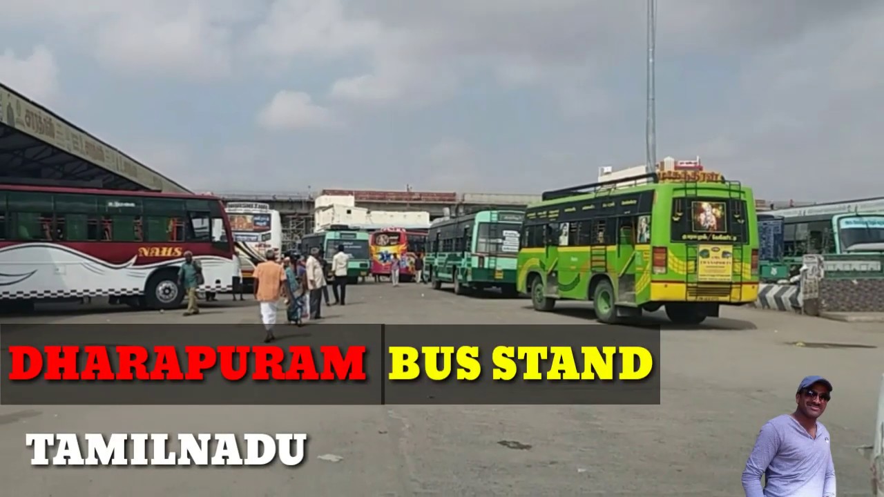 DHARAPURAM BUS STAND - YouTube