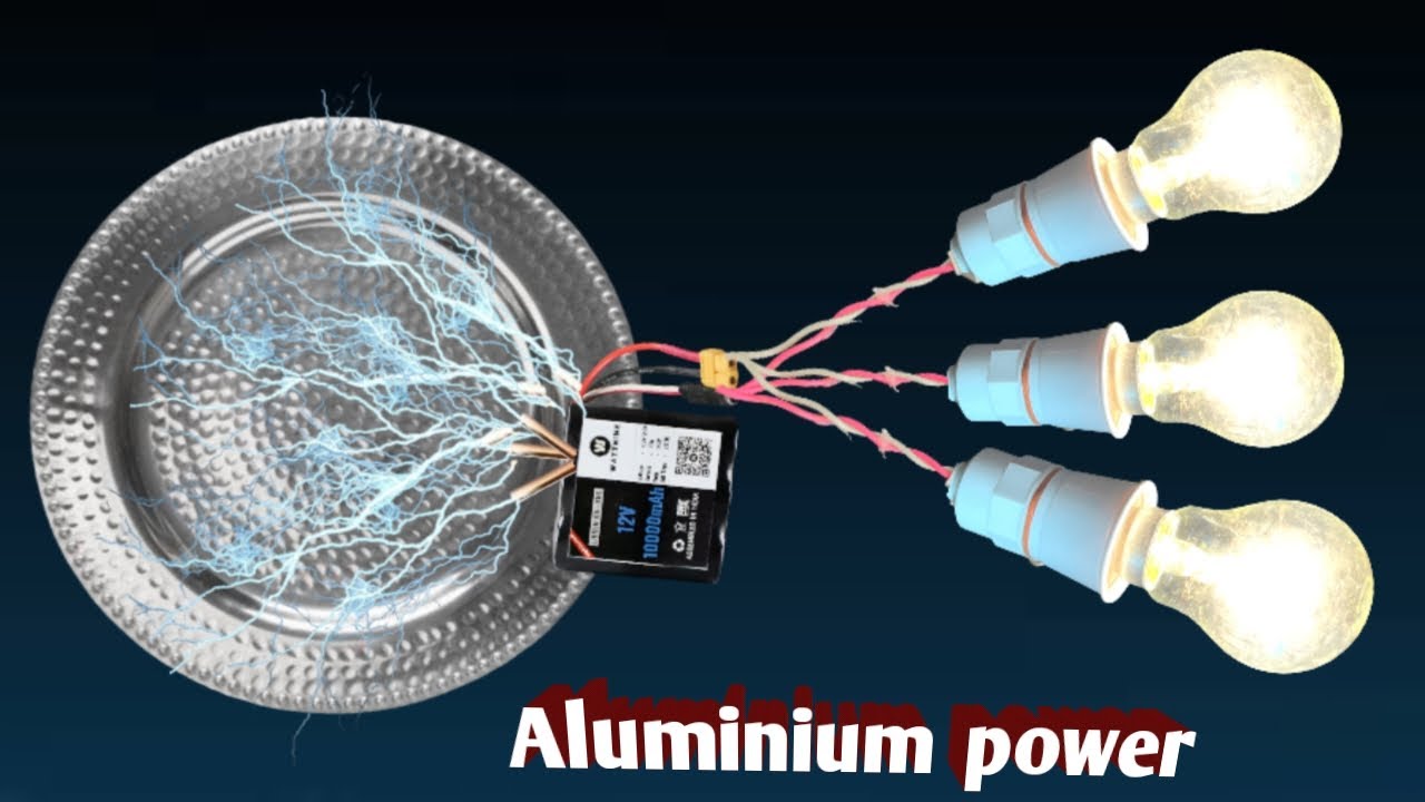 Free Energy Experiment At Home Using Aluminium 100% - YouTube